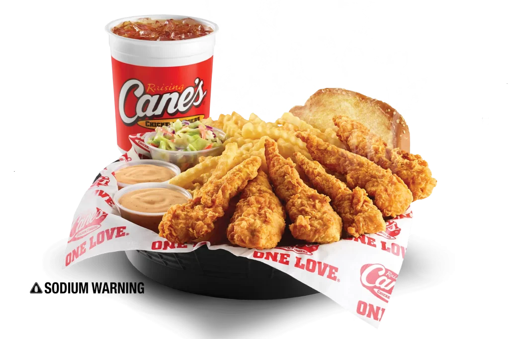 Raising Cane’s Menu With Prices [October 2025]